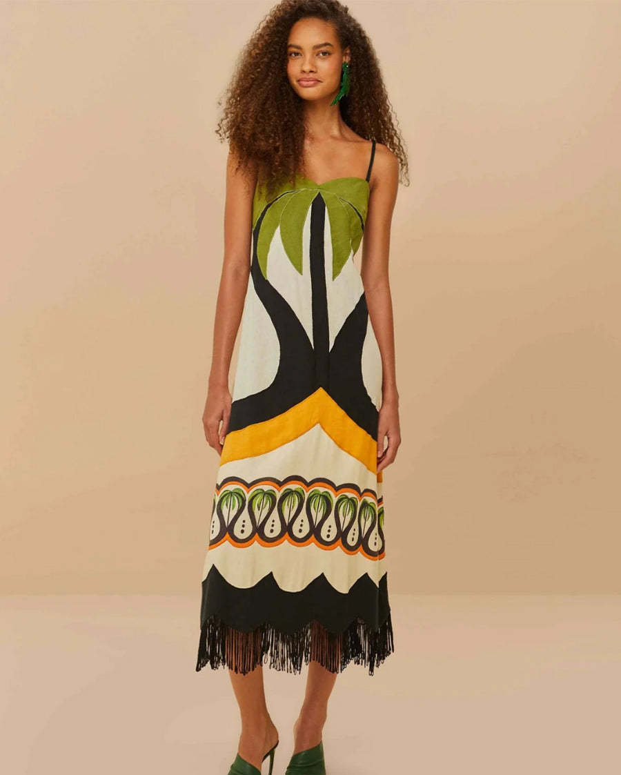 Coconut Tree Flow Cutwork Dress – shopatsauce.com